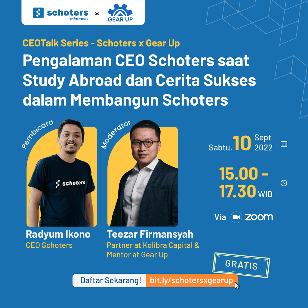 Pengalaman CEO Schoters Kuliah di Luar Negeri di CEOTalk Series - Pusat Info Beasiswa Luar ...